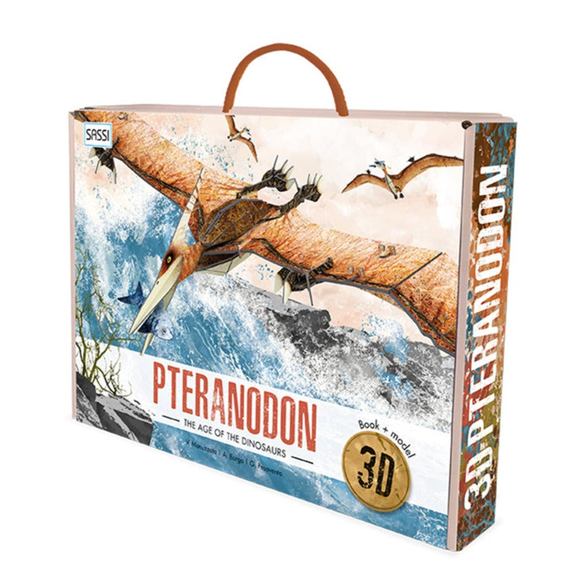 3D Pteranodon Construction and Book Set – Western Australian Museum Store