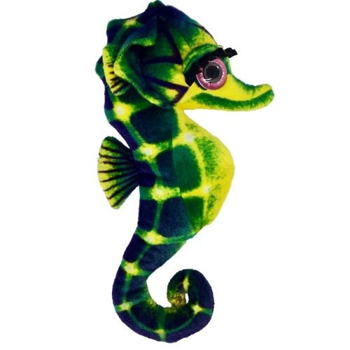 Blue Green Seahorse Plush Toy – Western Australian Museum Store