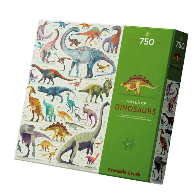 World of Dinosaurs Puzzle 750 pc – Western Australian Museum Store