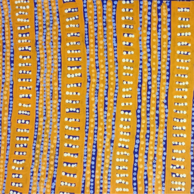 Acrylic on Canvas Painting by Kylie Reid of Maruku Art Centre – Western ...