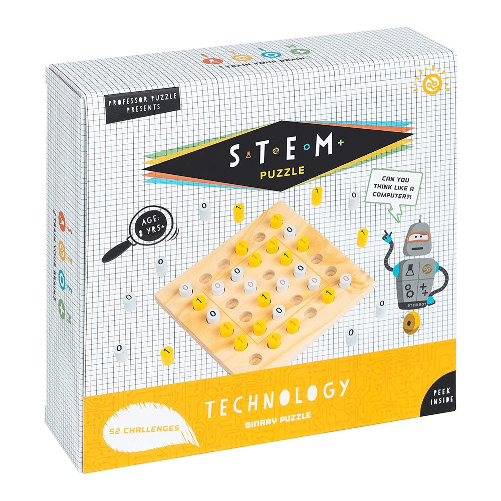 Binary Technology S.T.E.M Puzzle - Professor Puzzle – Western ...
