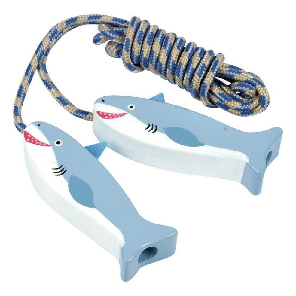 Shark: Wooden Handled Skipping Rope – Western Australian Museum Store